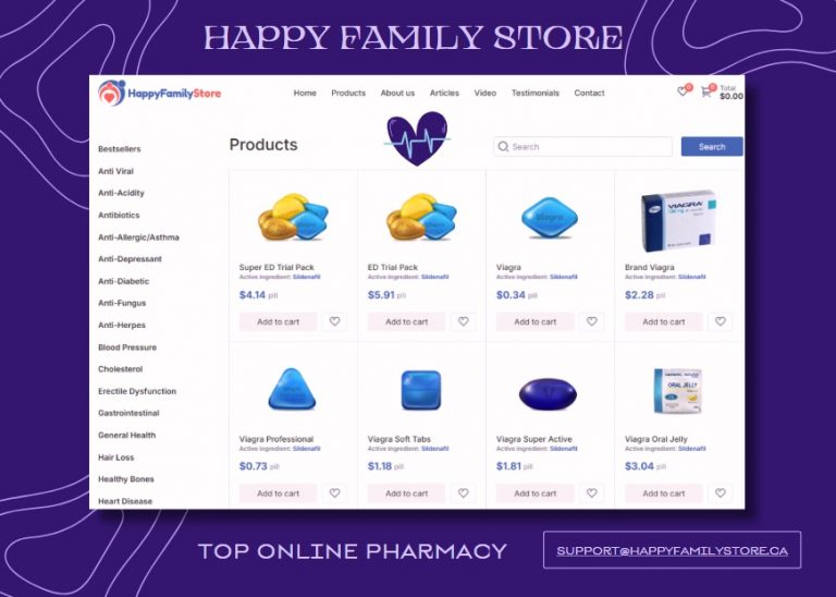 Happy Family Store – Top Online Pharmacy for Savings Today
